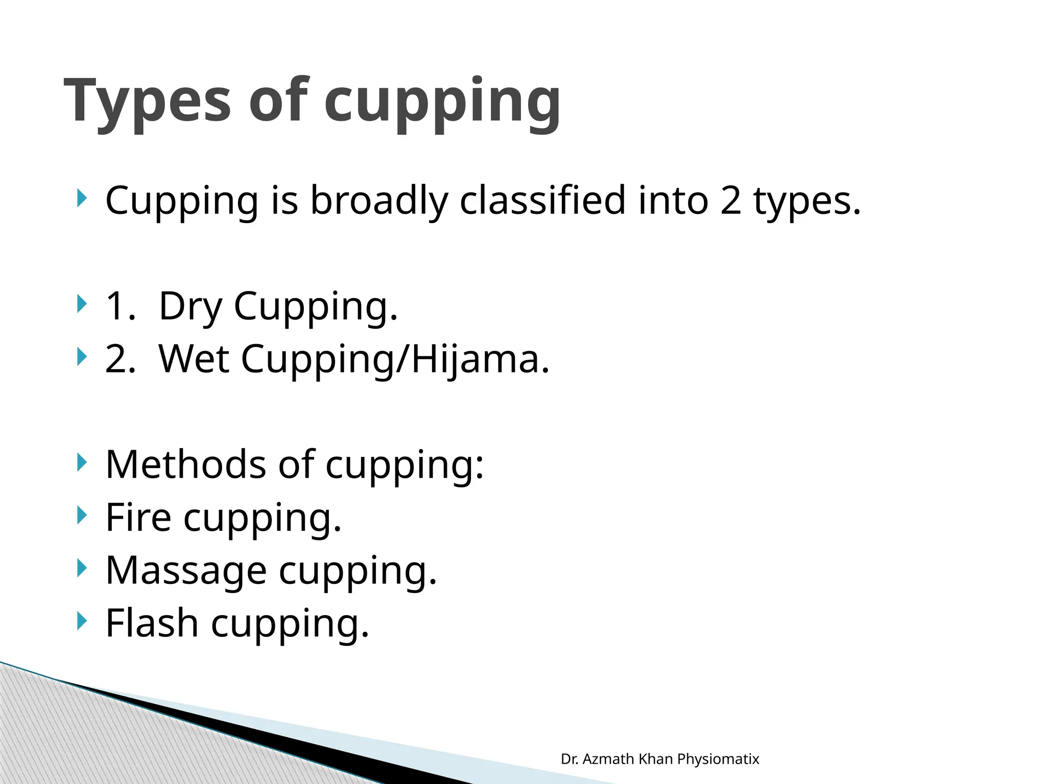 CUPPING THERAPY FOR CUPPING THERAPIST.... | PPTX