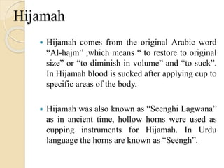 Cupping therapy | PPTX | Islam | Religion & Spirituality