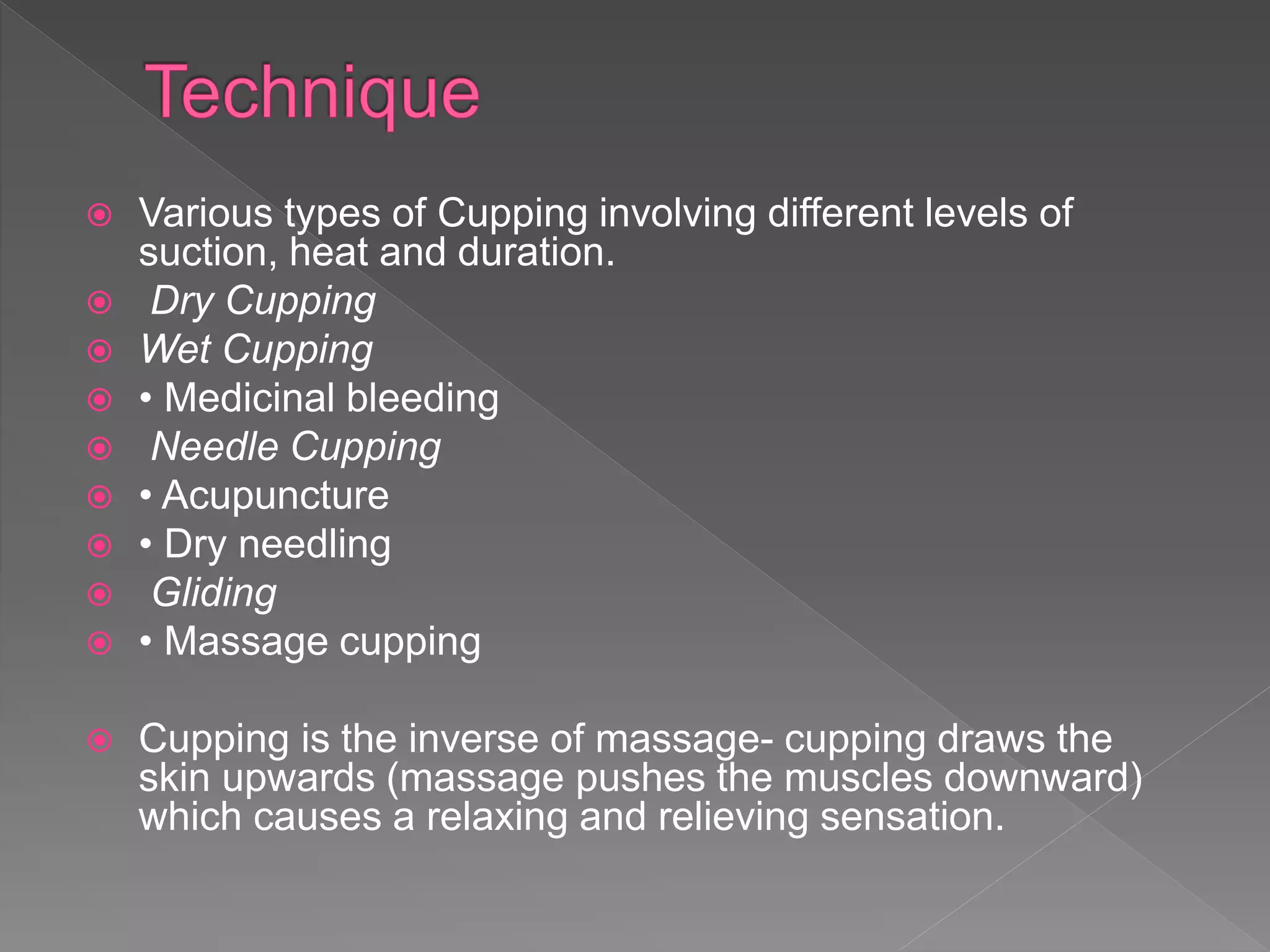 Cupping therapy | PPTX