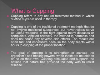 Cupping therapy | PPTX