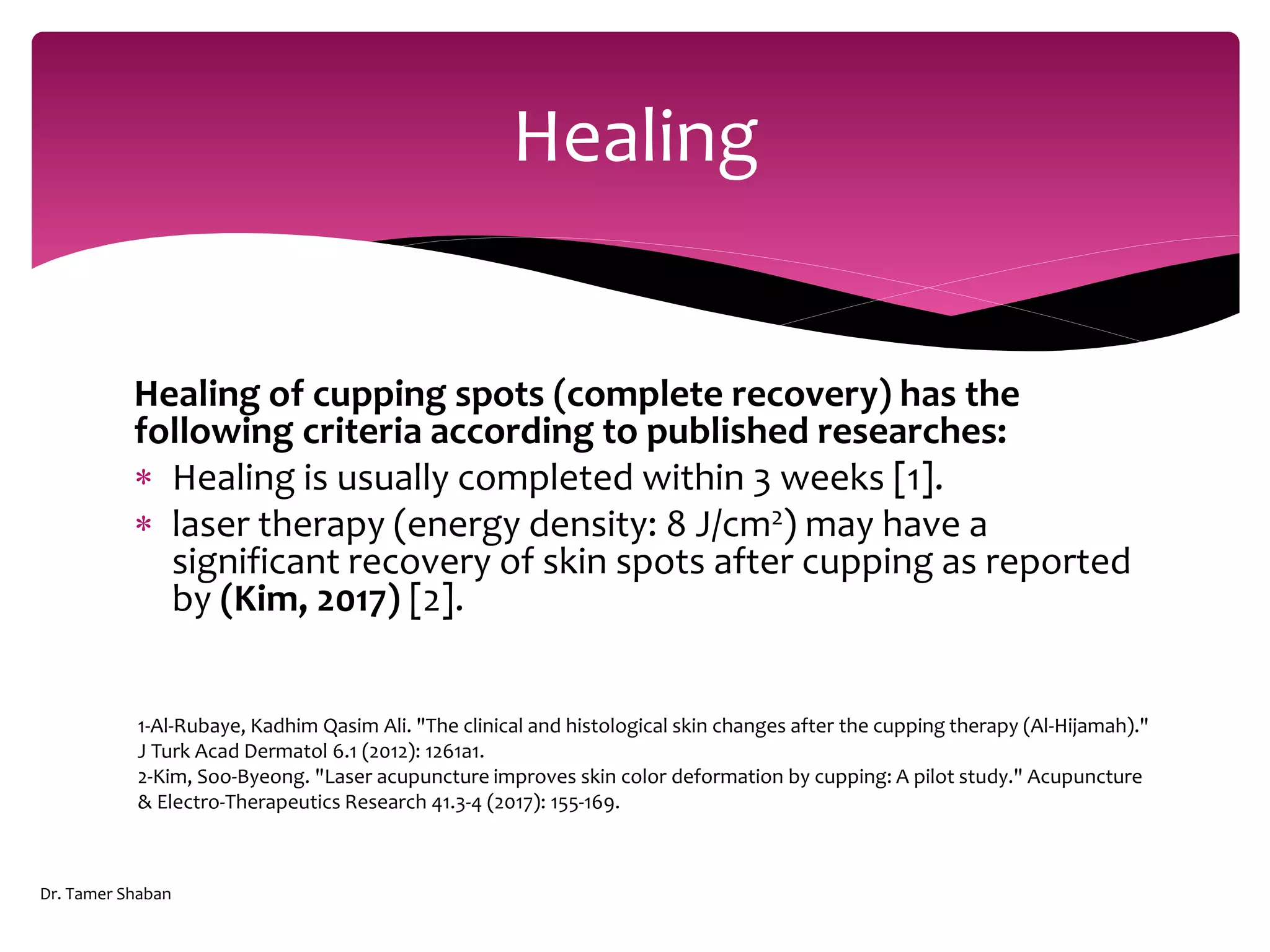 Skin Color Changes During Cupping Therapy : Explanations and ...