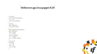 Creating Reusable Puppet Profiles | PPTX | Web Development | Internet