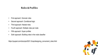 Creating Reusable Puppet Profiles | PPTX | Web Development | Internet