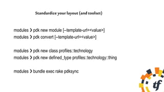 Creating Reusable Puppet Profiles | PPTX | Web Development | Internet
