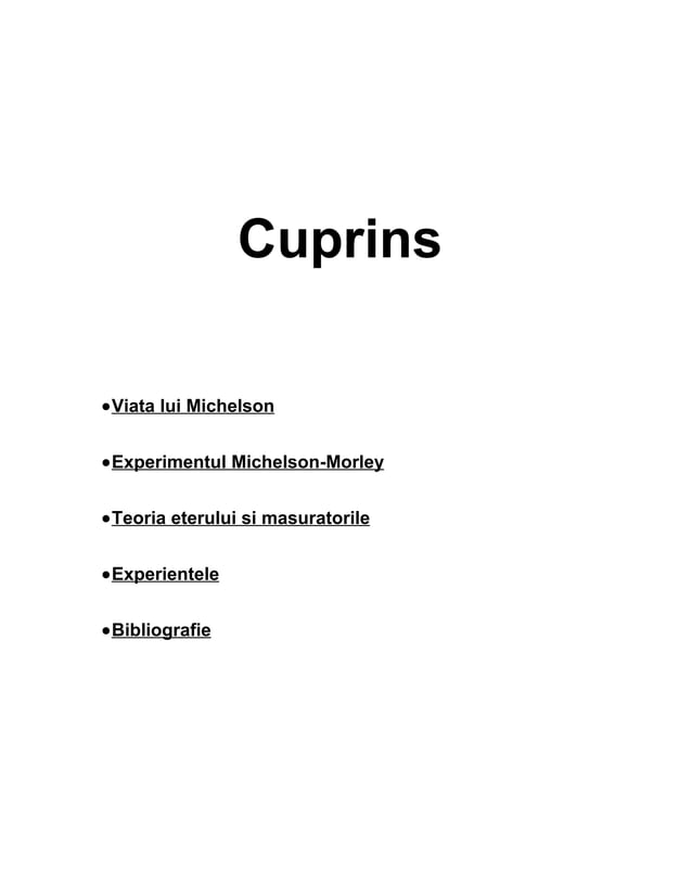 Cuprins | PDF