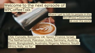 Cups, Community, and CoffeeTalk | PPTX