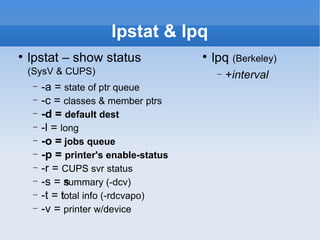 CUPS: Common UNIX Printing System | PPT