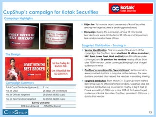 Cup shup case study_babajob_Paper Cup Advertising | PDF
