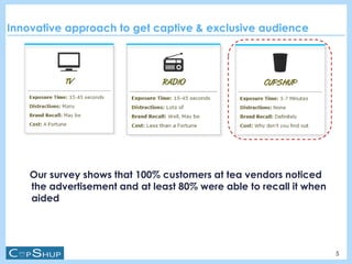 Cup shup case study_babajob_Paper Cup Advertising | PDF