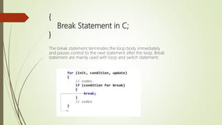 Programming in C Presentation upto FILE | PPT