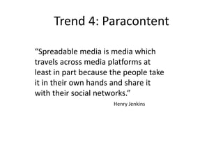 Four trends in digital publishing | PPTX