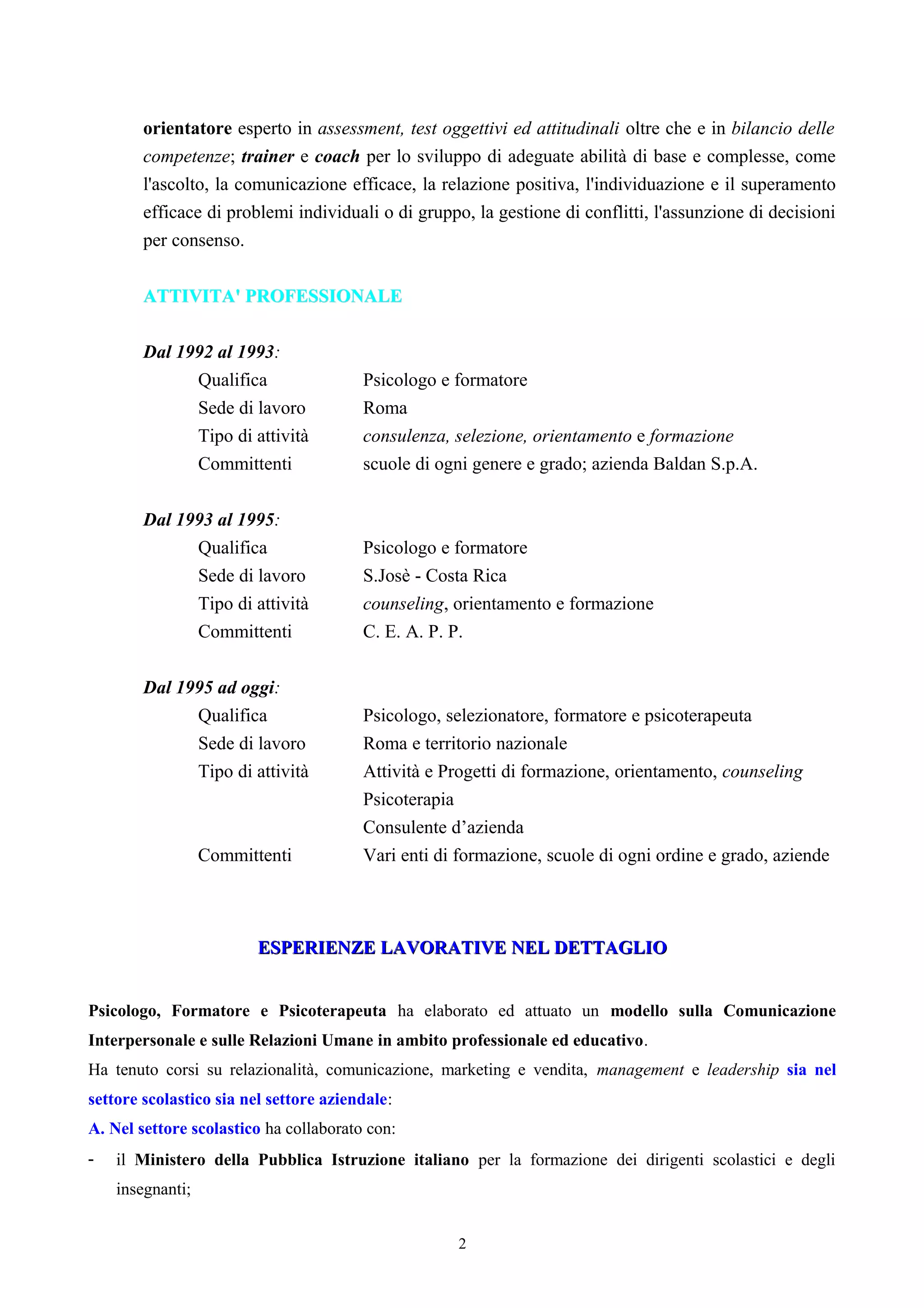 Davide Ravelli CV | DOC