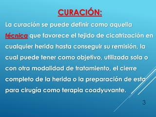 Curación heridas | PPTX