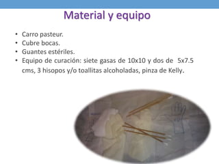 Curacion cateter picc neonato | PPTX