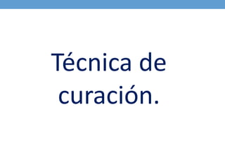 Curacion cateter picc neonato | PPTX