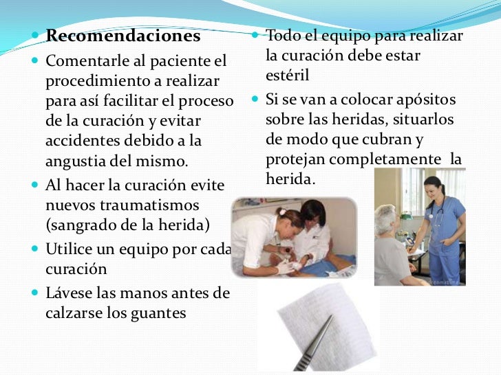 Curacion de heridas