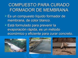 curado del concretp | PPT