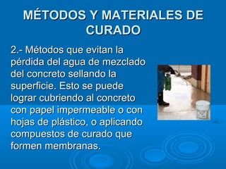 curado del concretp | PPT