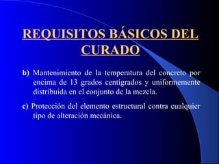 CURADO DEL CONCRETO | PPT