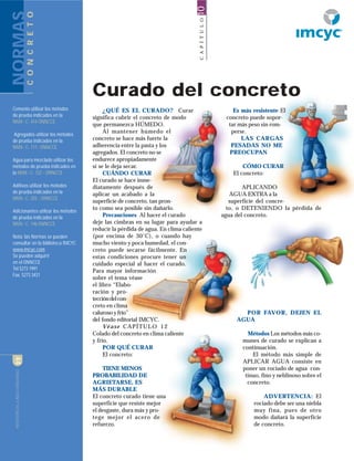 Curado del concreto | PDF