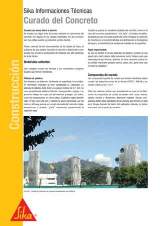 Curado del concreto | PDF