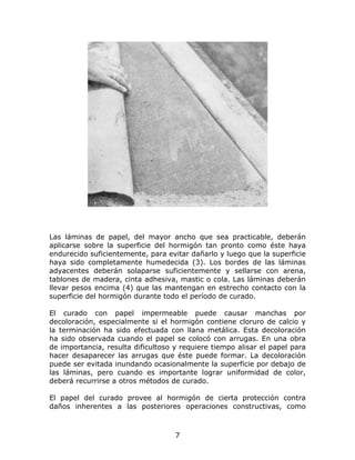 Curado del hormigon | PDF