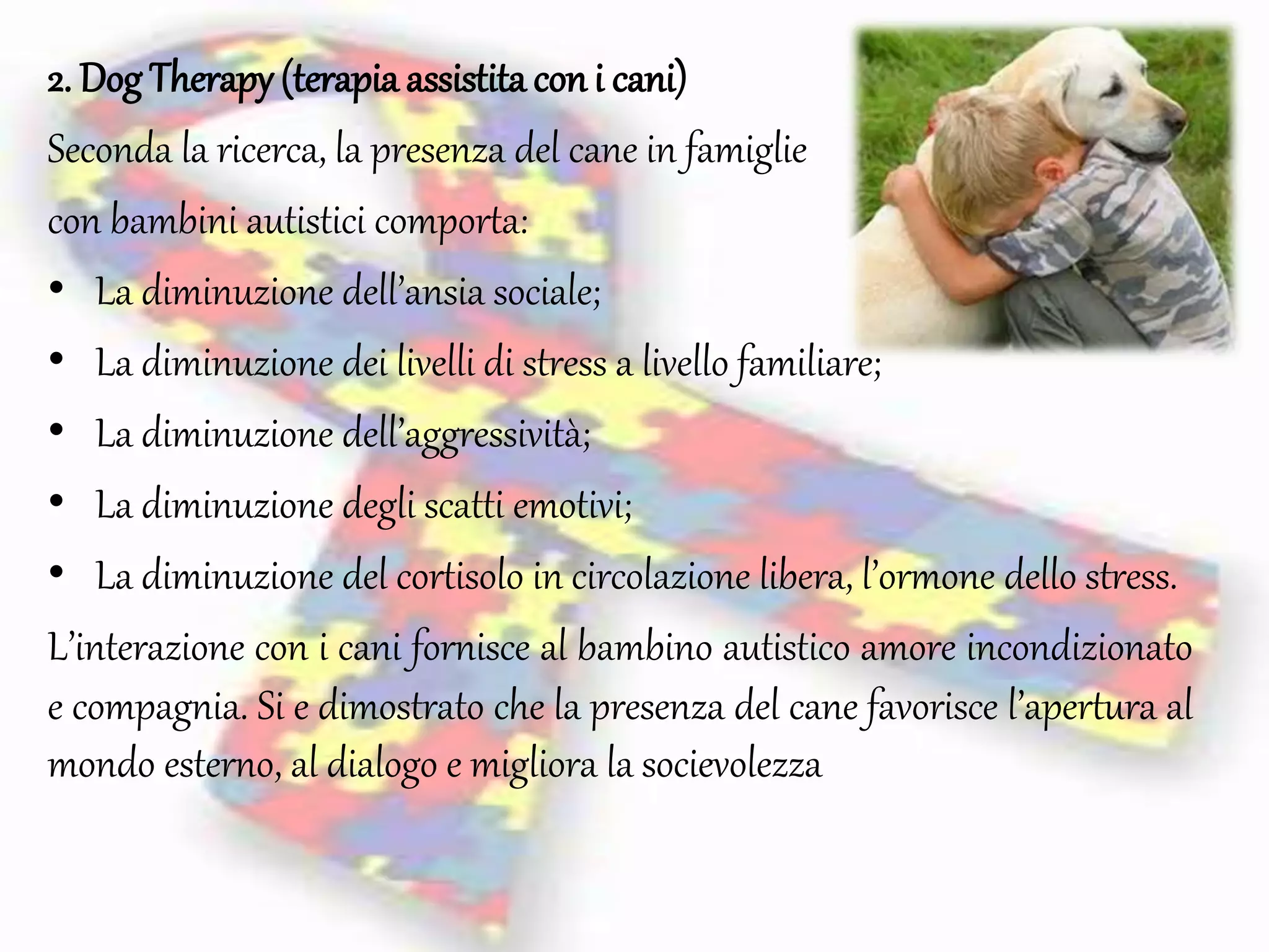 Curare l'autismo | PPTX