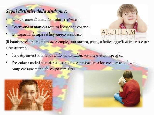 Curare l'autismo | PPTX