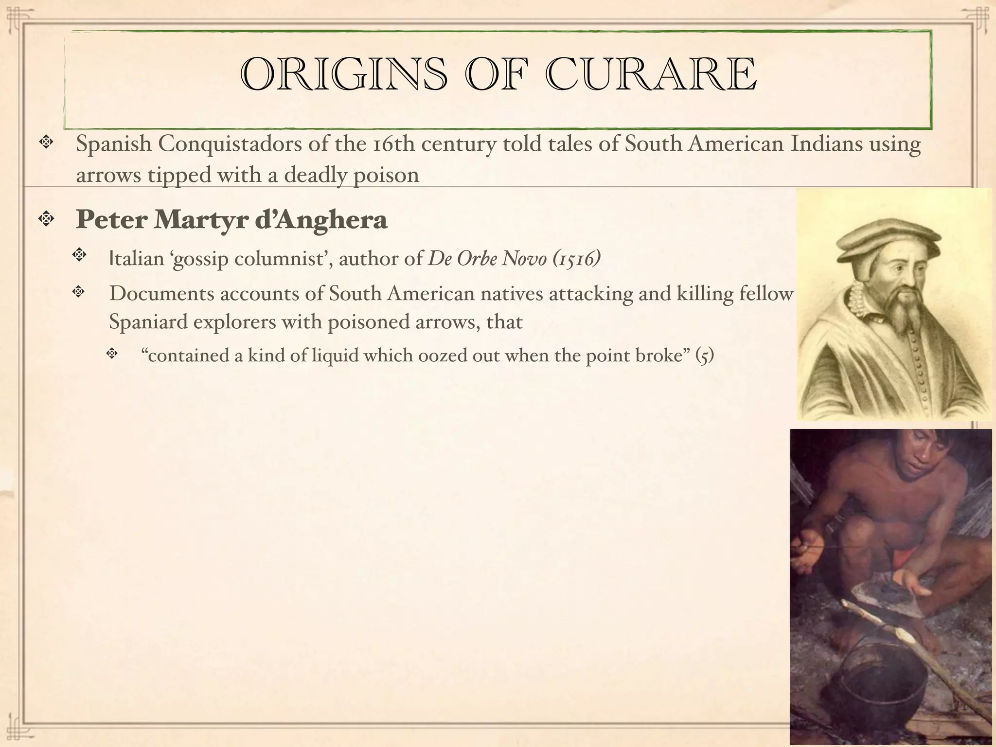 Curare Presentation | KEY