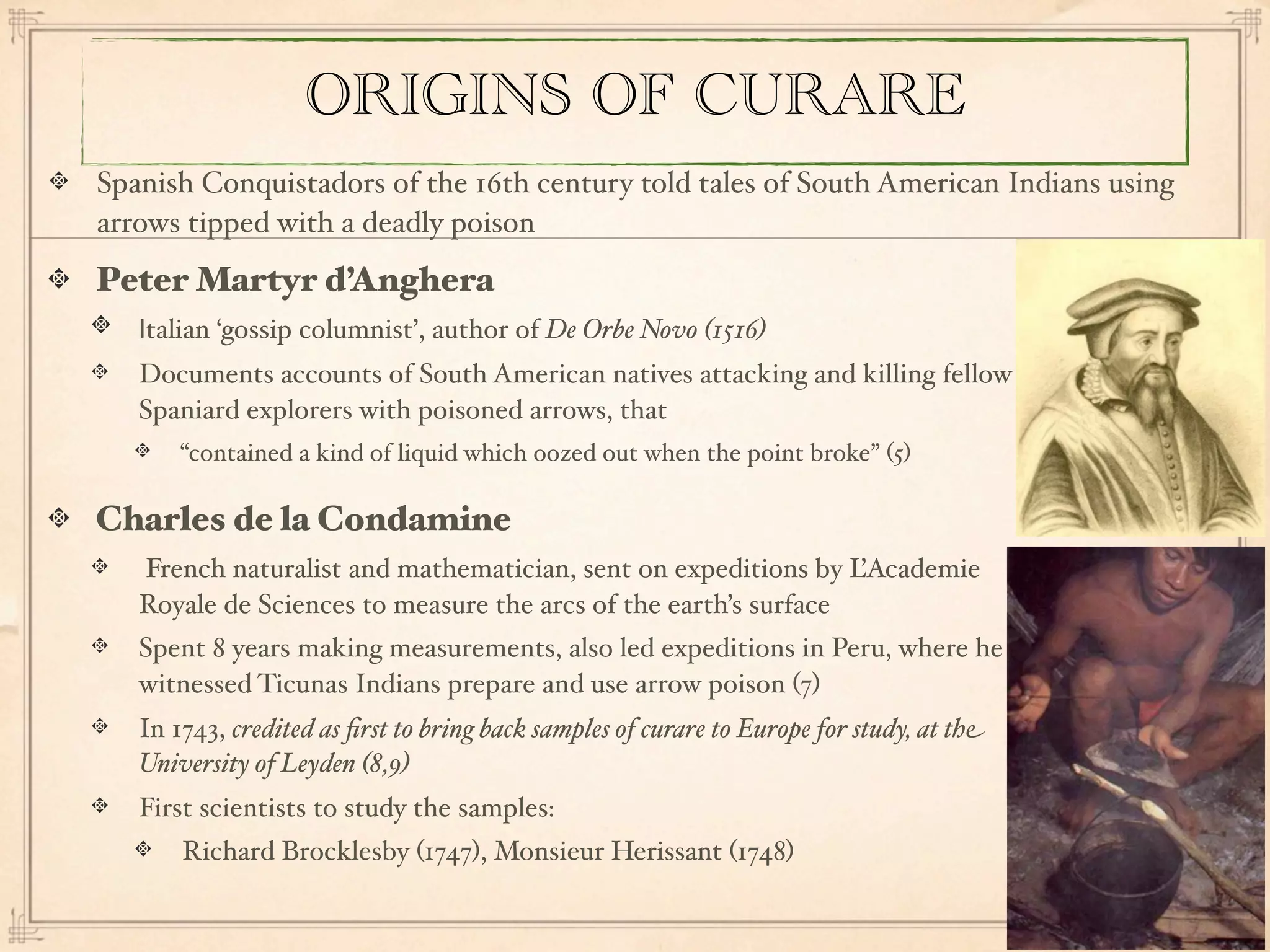 Curare Presentation | KEY