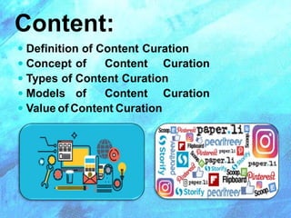Curating Existing Content for Use on the Web | PPTX