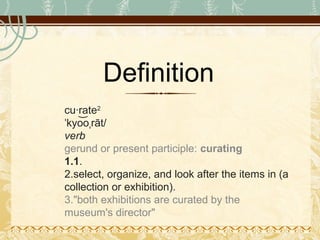 Curating learning resources w links final | PPT