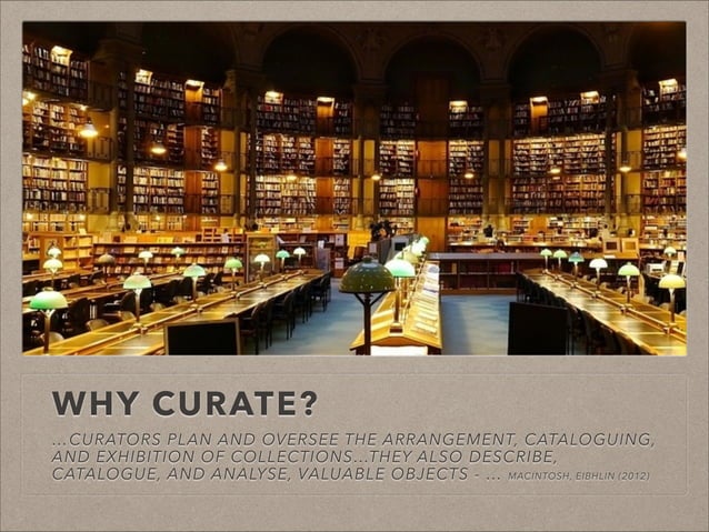 Curation 101 - Turn the internet into a library | PDF