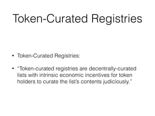 Curation Markets #ethbuenosaires | PPT