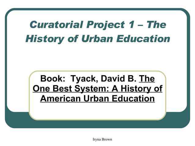 Curatorial Project 1 Presentation | PPT | Education