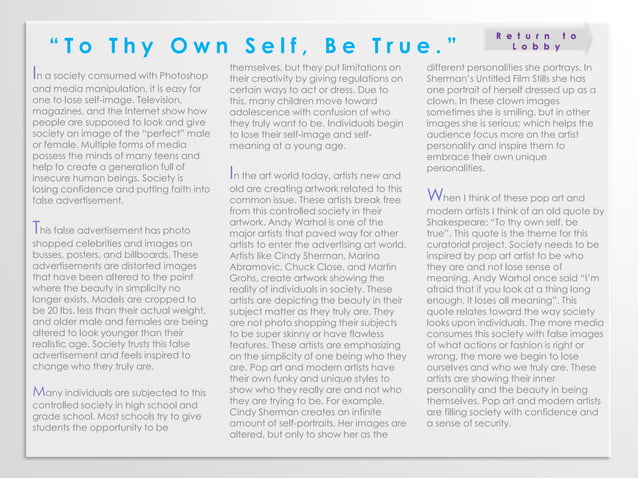 Curatorial project final 1 | PPT