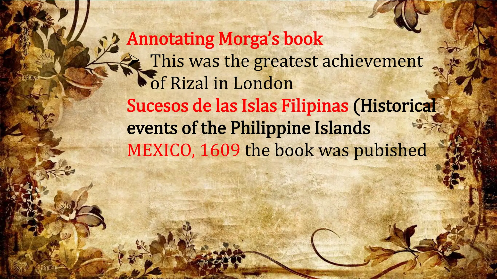 Chapter 14 Rizal in London (1888-1889)- The Life of Rizal while staying ...