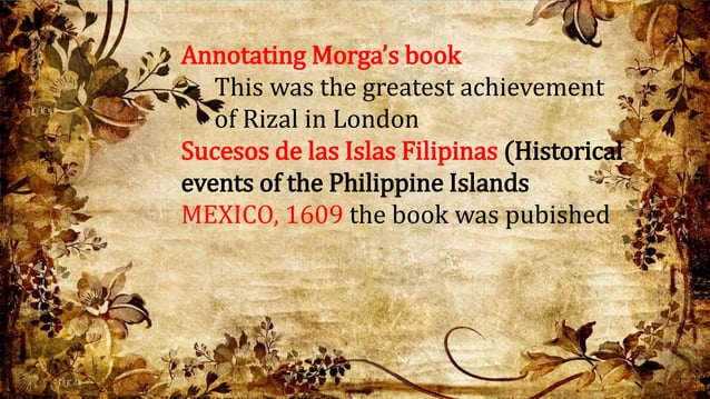 Chapter 14 Rizal in London (1888-1889)- The Life of Rizal while staying ...