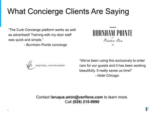 Curb concierge platform | PPT