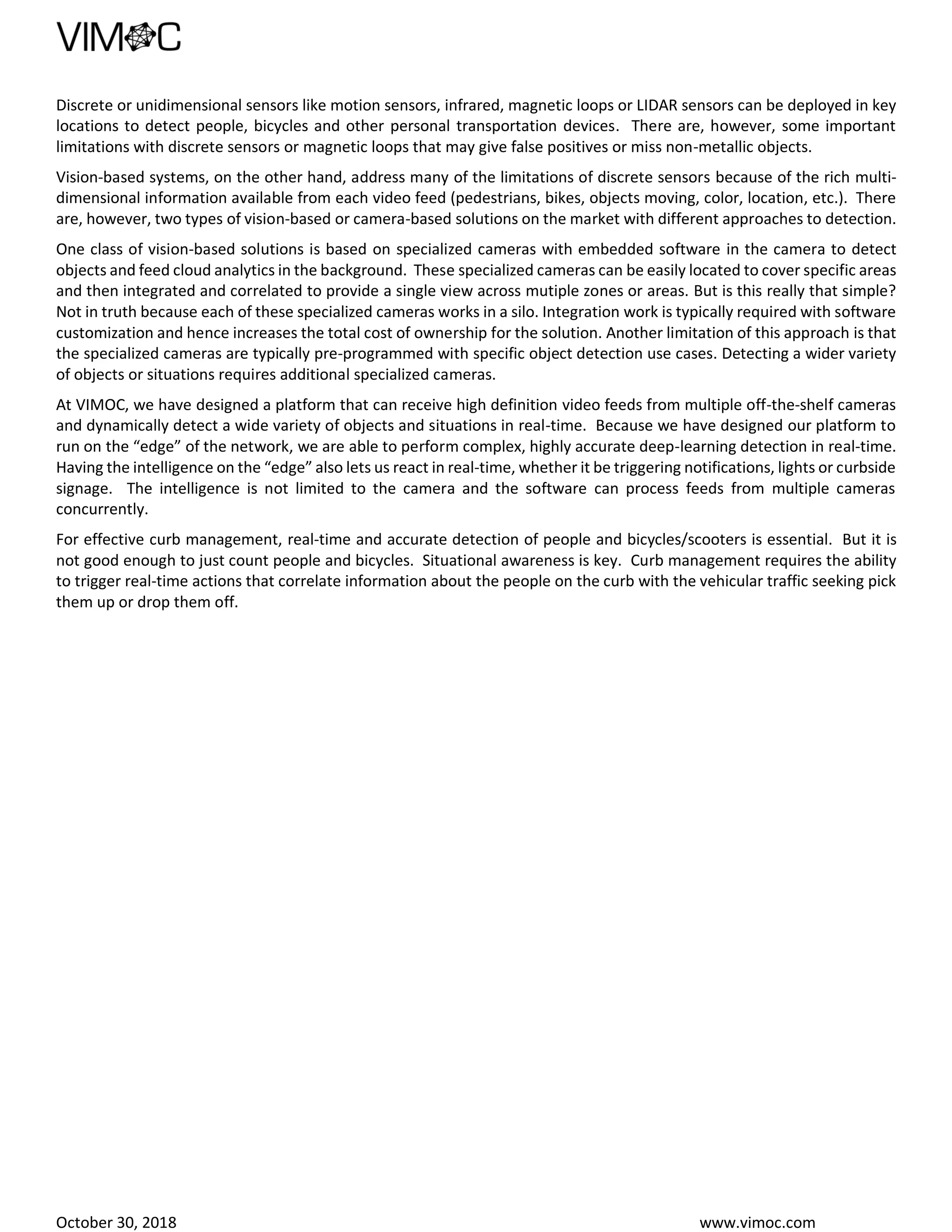 Smart Mobility & Curb Management Solution | PDF