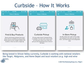 Curbside consumer experience 10.15.14