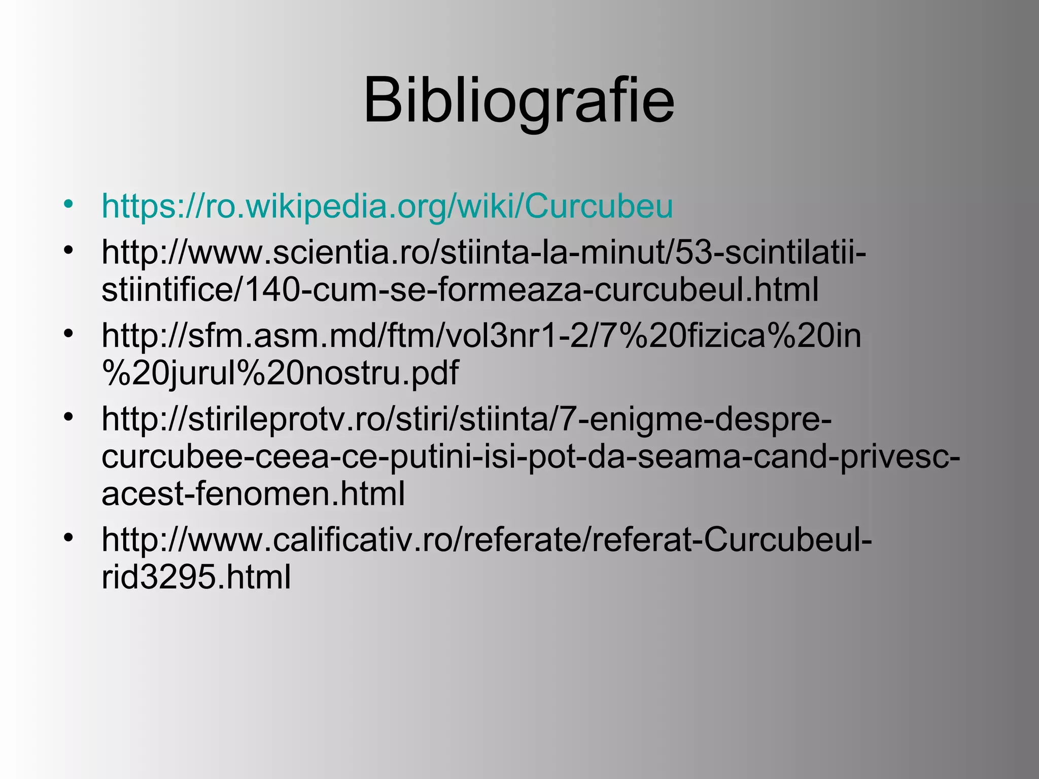 Curcubeul | PPT