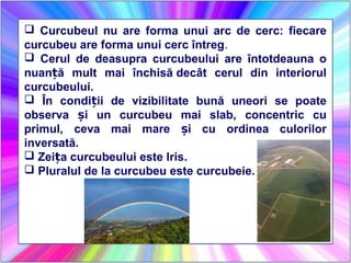 Curcubeul culoarea corpurilor | PPT