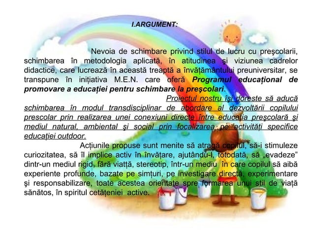 Curcubeul schimbarii | PPT