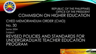 Bachelor of Elementary Education Curriculum | PPTX