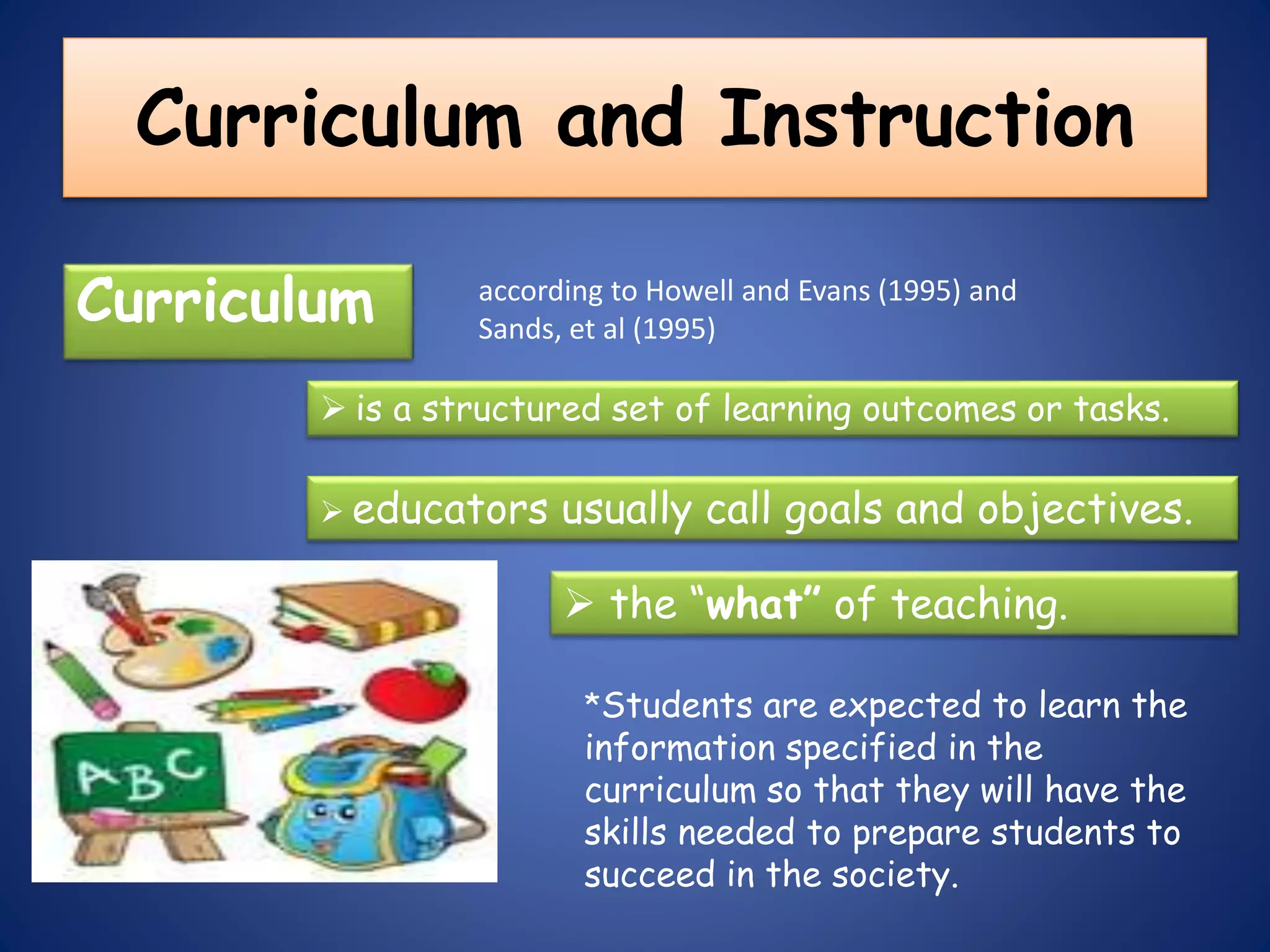Linking Curriculum,Instruction and Assessment (CIA): Making aFit | PPTX