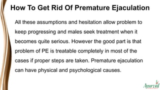 How Can I Get Rid of Premature Ejaculation, Cure PE Fast Naturally? | PDF