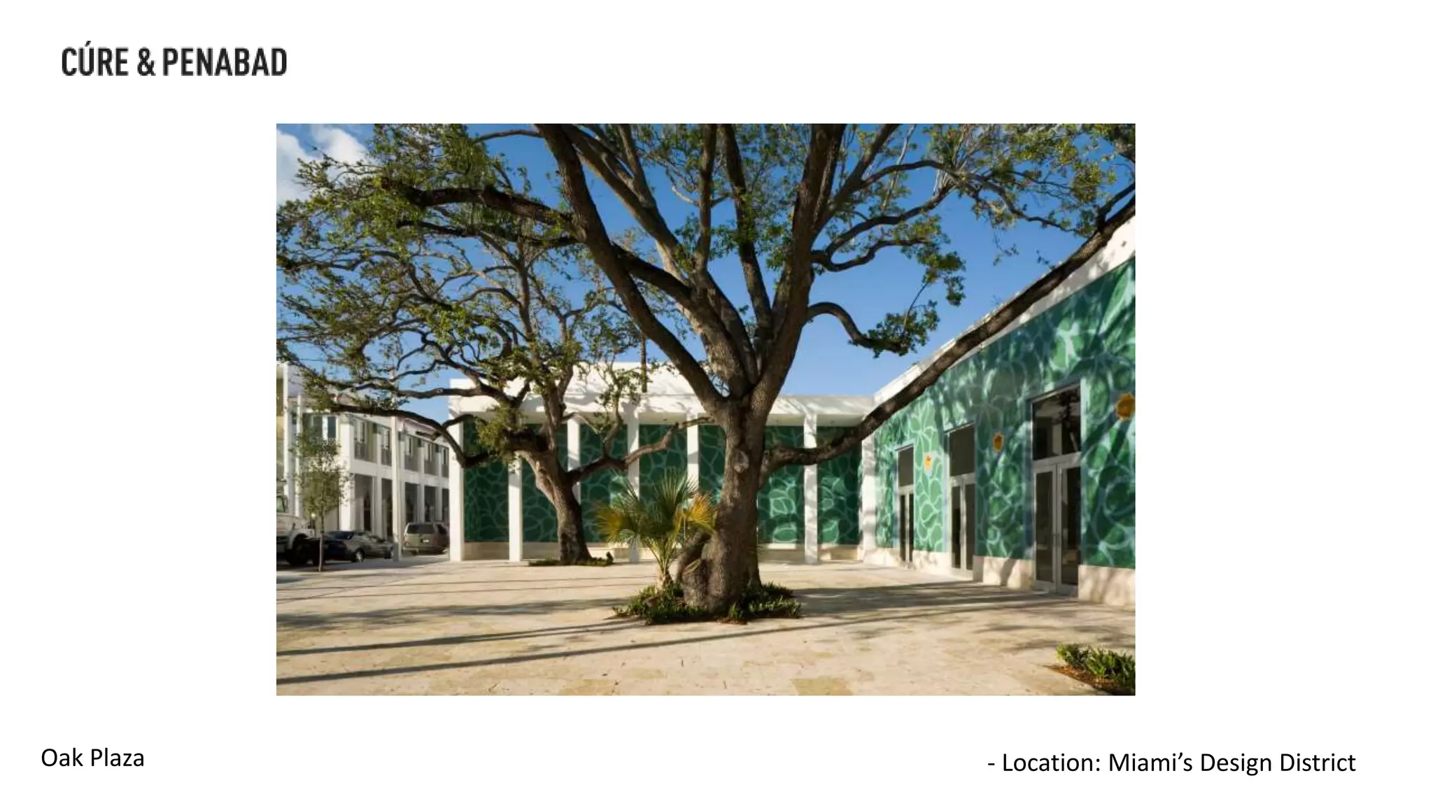 Miami Design District's New Oak Plaza Public Space | PPT