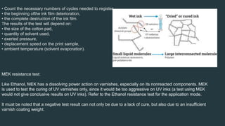 Curing And Performance Assessment | PPT