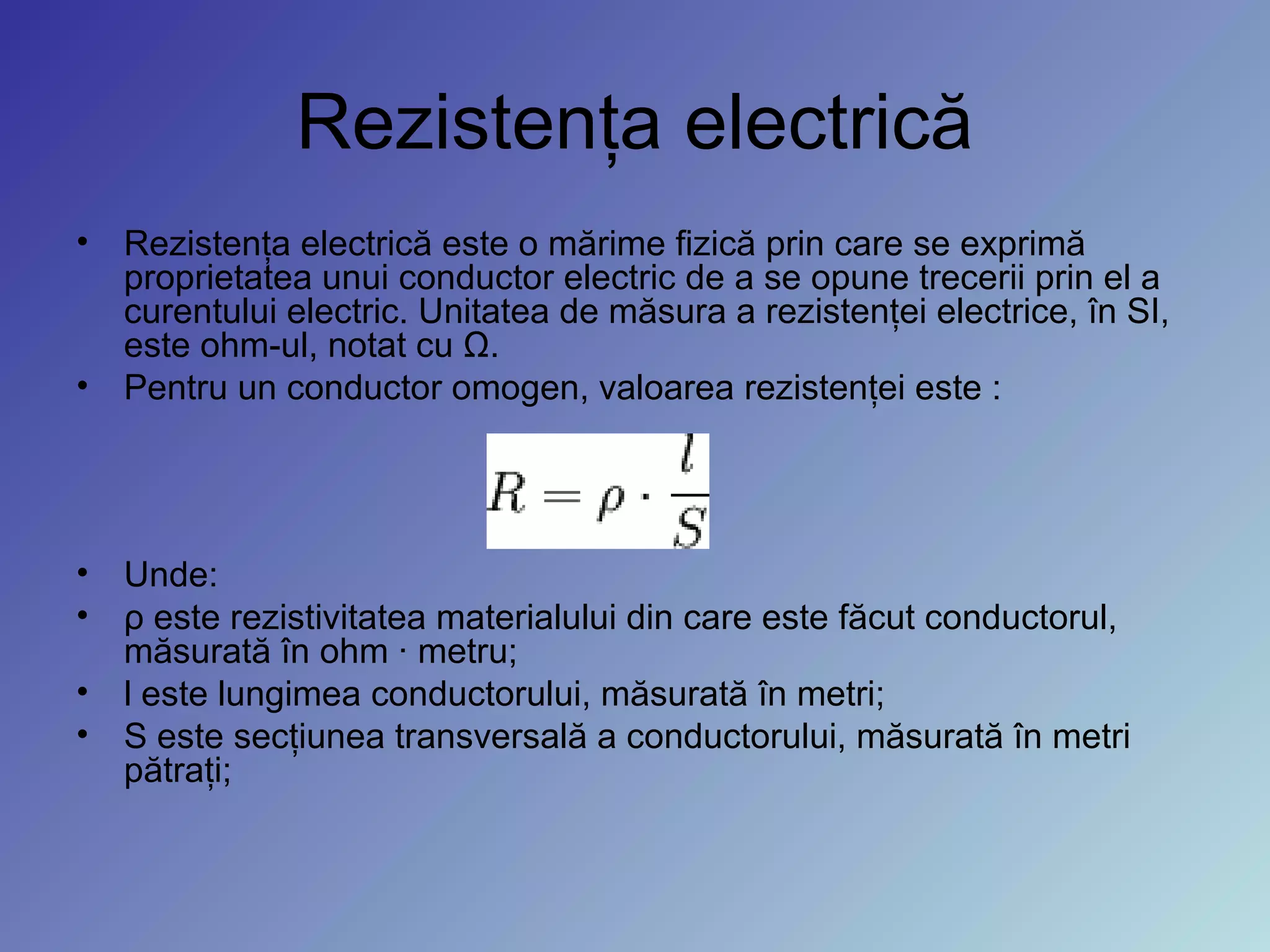 Curentul electric | PPT